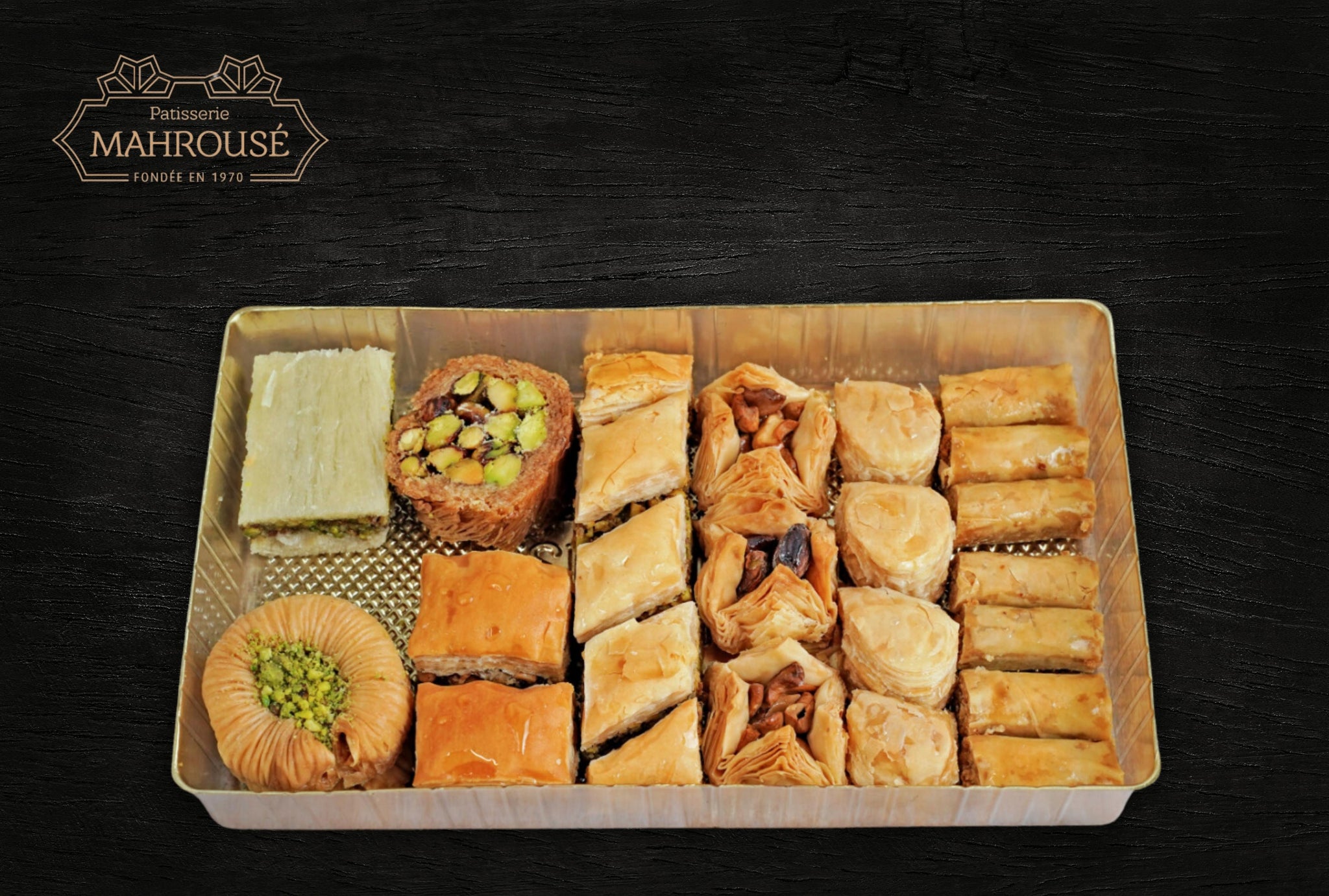 Baklava Assortment (Mixed Baklava) – Patisserie Mahrouse
