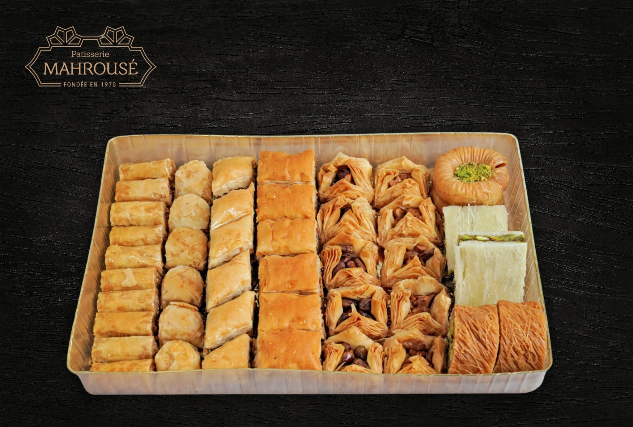 Baklava Assortment (Mixed Baklava) – Patisserie Mahrouse